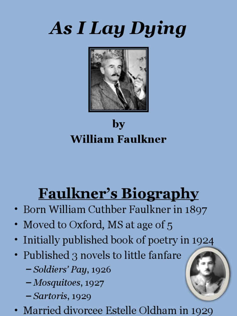 As I Lay Dying: by William Faulkner | PDF | William Faulkner