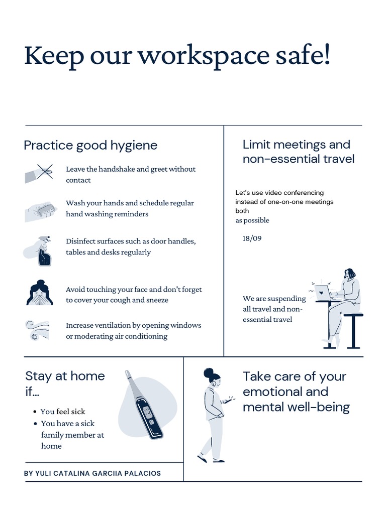 Keep Our Workspace Safe!: Practice Good Hygiene | PDF