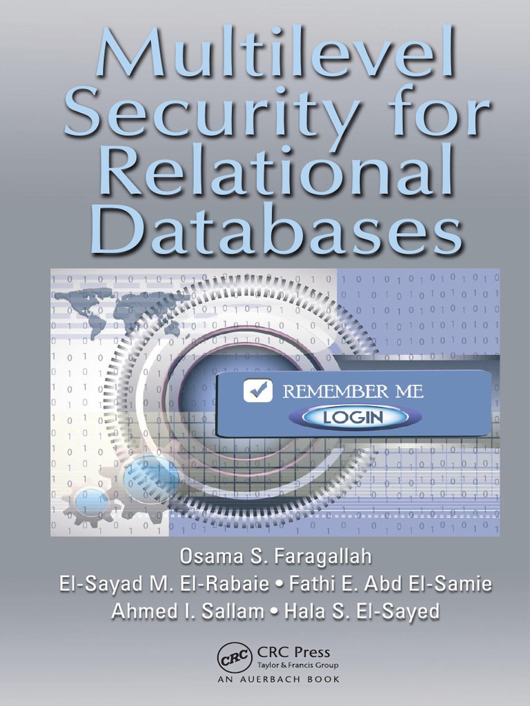 Multilevel Security For Relational Databases Pdf Relational Database Databases