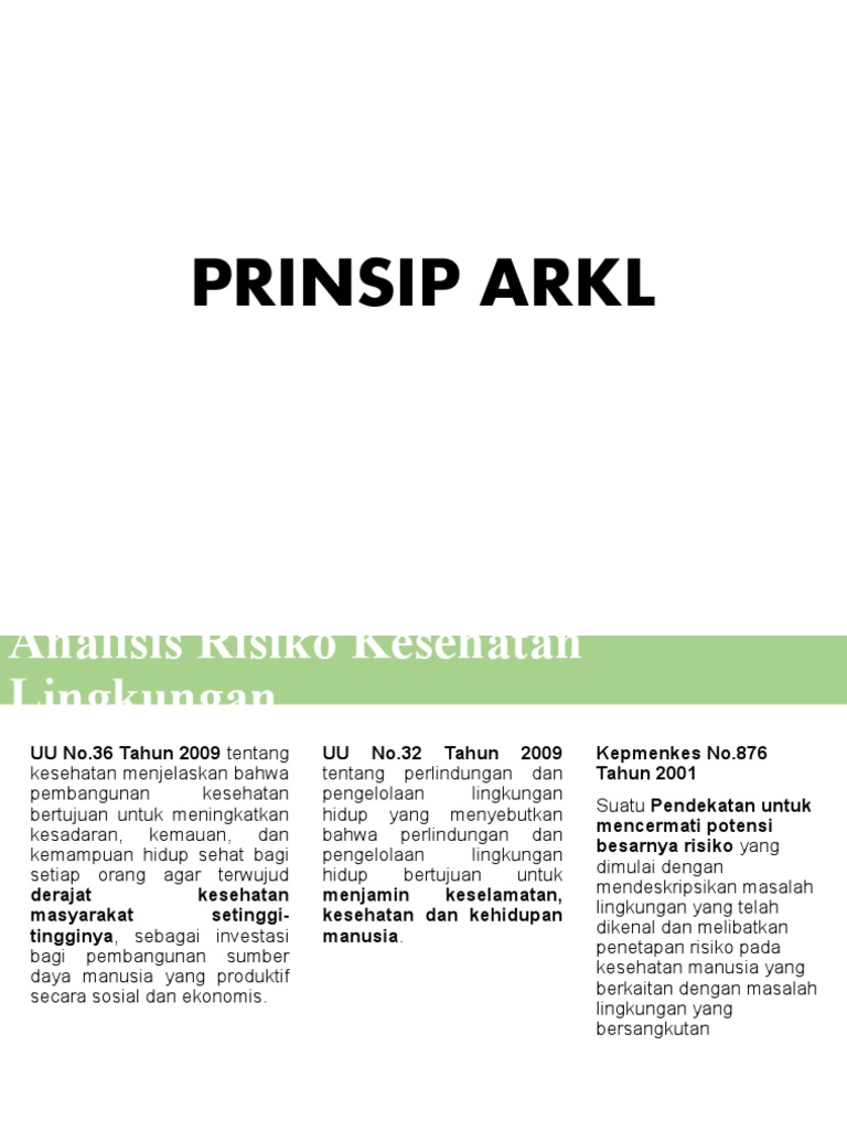 5 - Prinsip & Metode ARKL | PDF