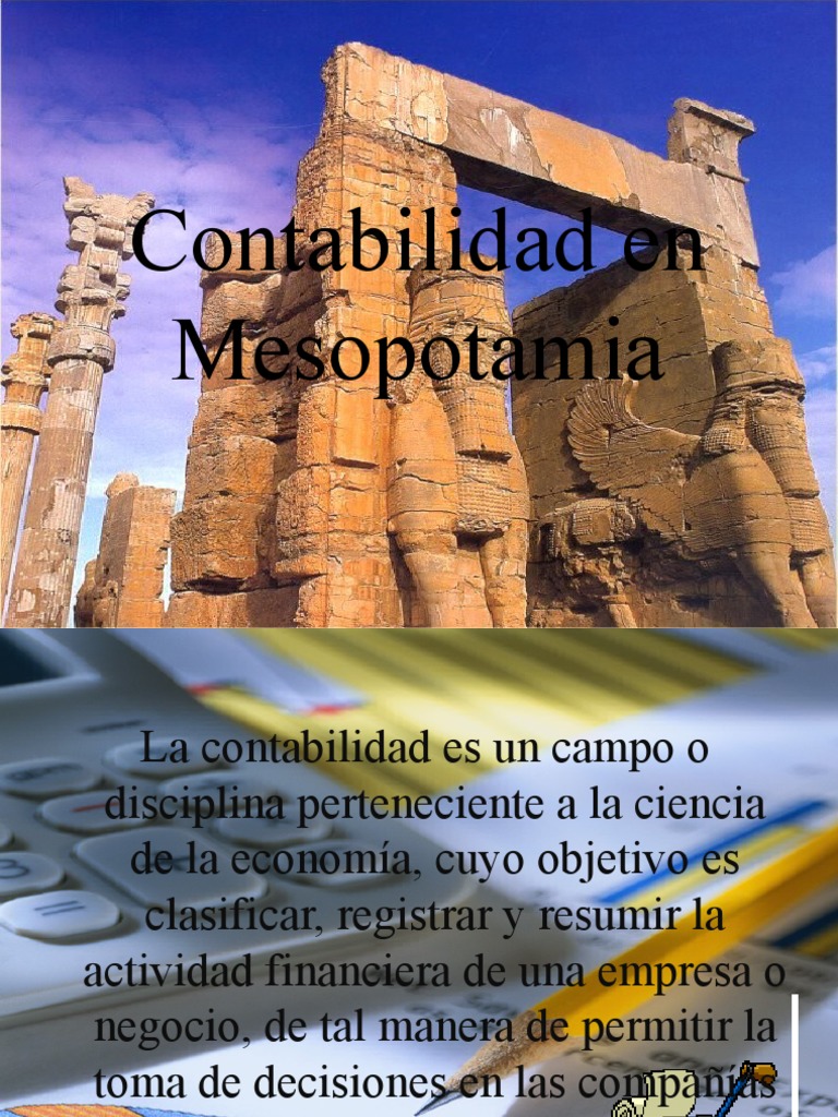 Contabilidad en Mesopotamia (Diaz) | PDF | Mesopotamia | Contabilidad