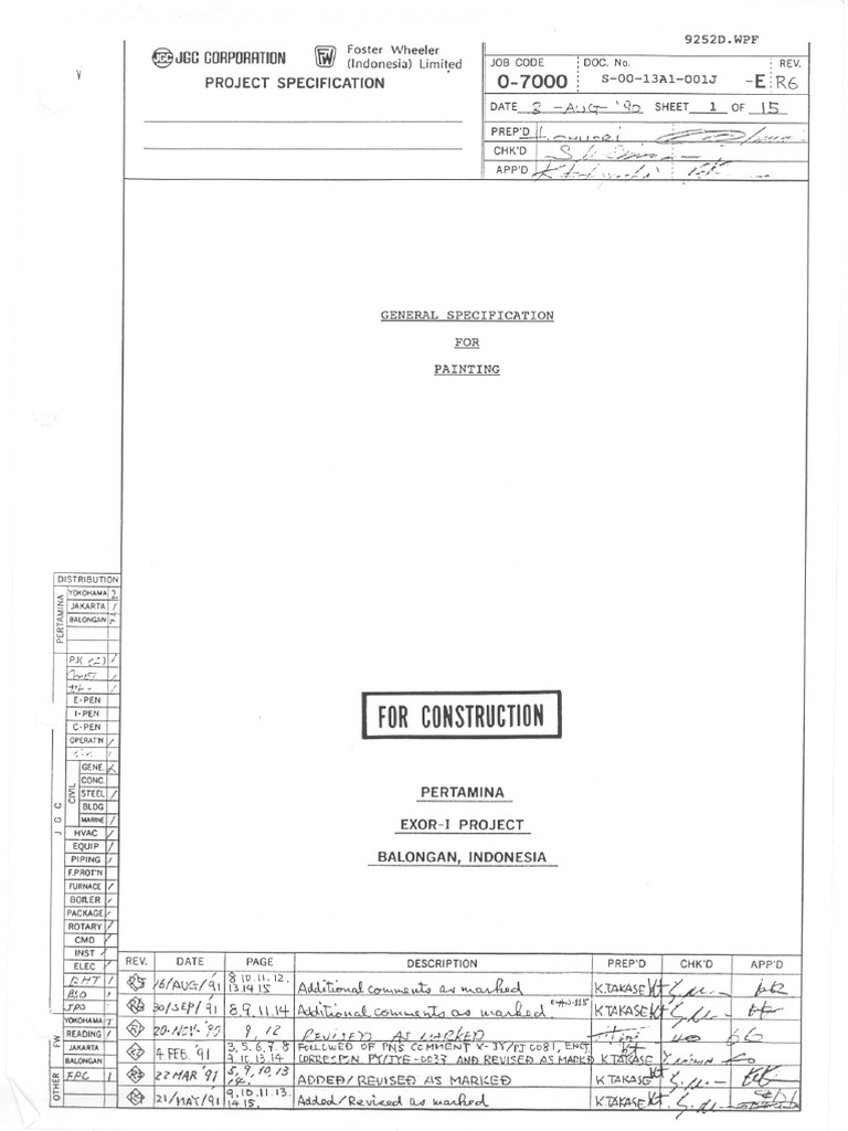 Structural Steel Painting Specification | PDF | Paint | Structural Steel