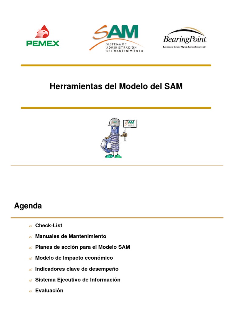 Modelo Sam | PDF | Ingeniería de confiabilidad | Planificación