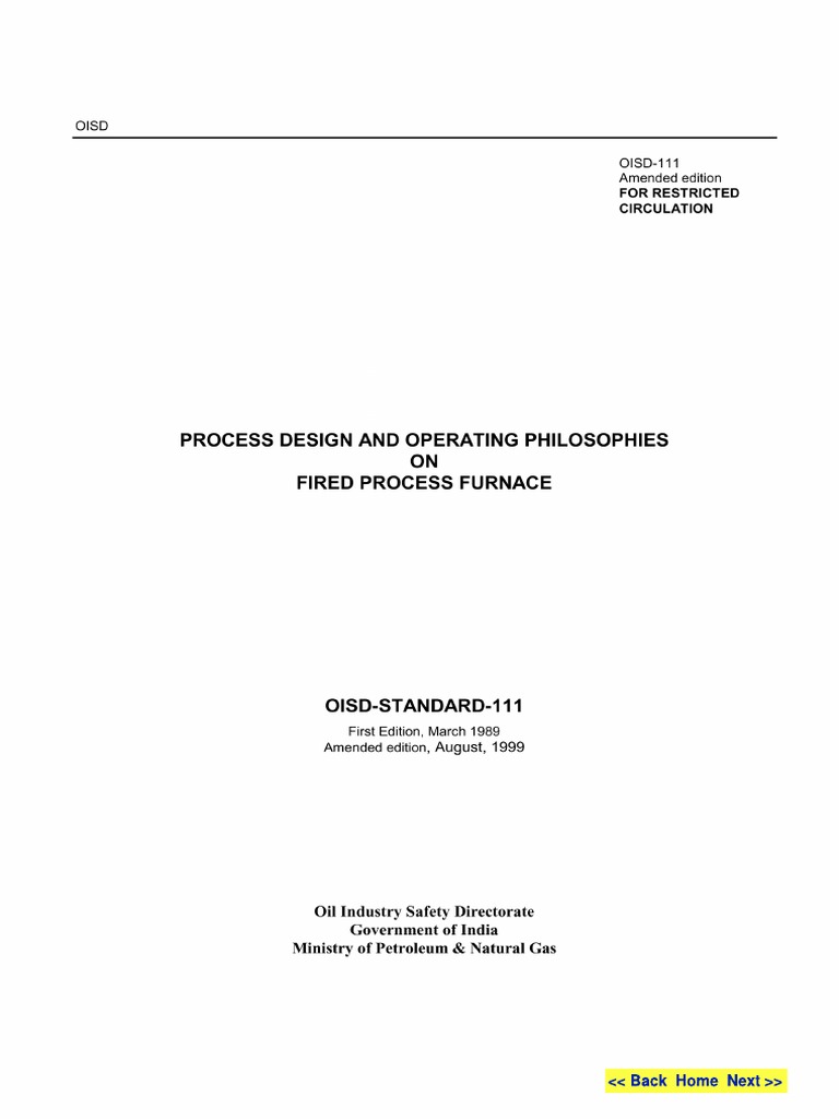 OISD Std-111 PDF | PDF