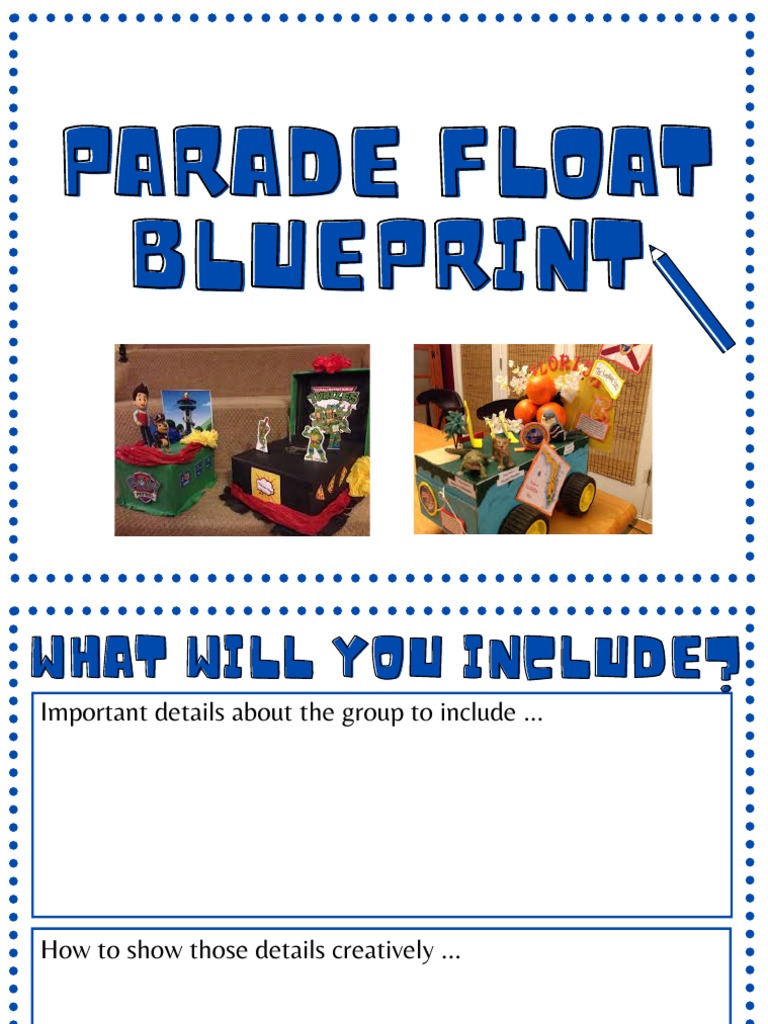 Easy Parade Float Design Guide | PDF | Career & Growth