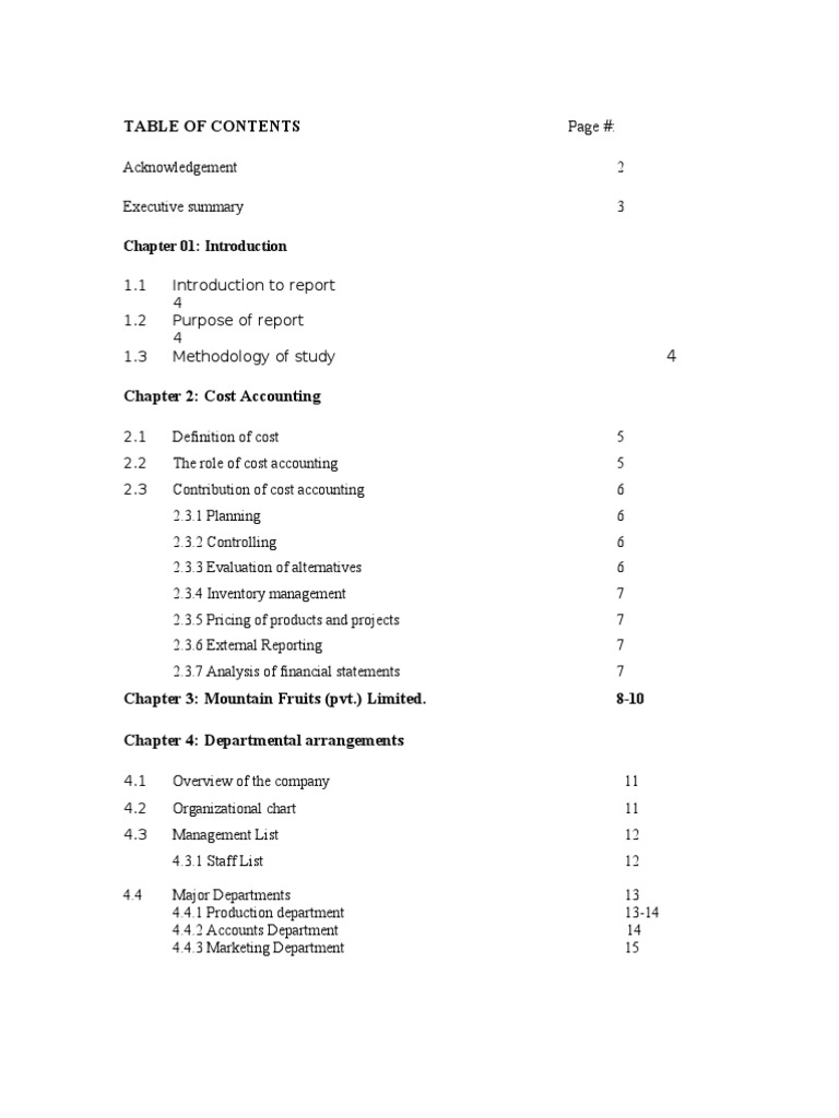 Final Cost Accounting Project | PDF | Cost Accounting | Cost