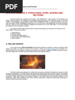 Standard Steel I-Beam Sizes Chart | PDF | Structural Engineering
