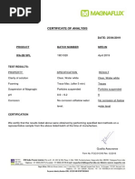 Qualigens Coa Q22595 3378910319 | PDF | Chemistry | Materials
