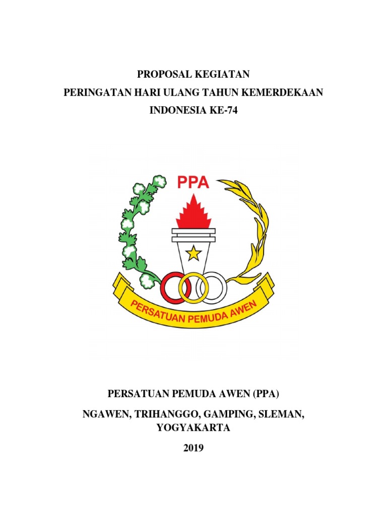 Proposal Acara 17 Agustus Desa | PDF