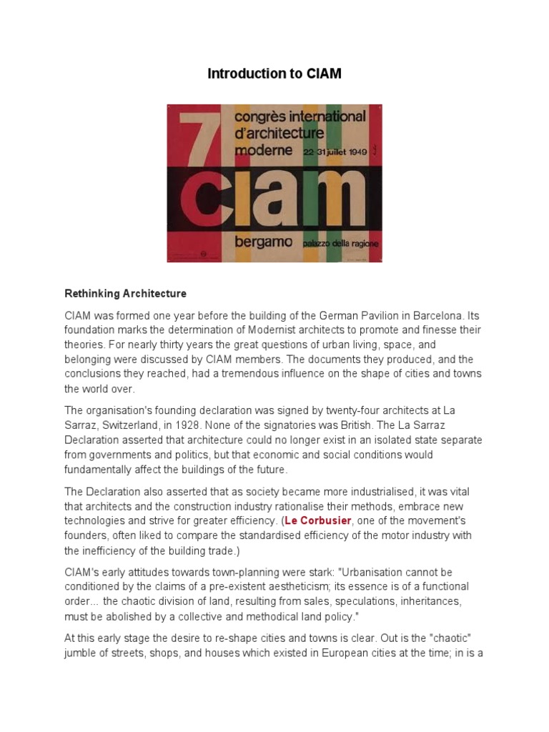 CIAM - An Overview PDF | PDF