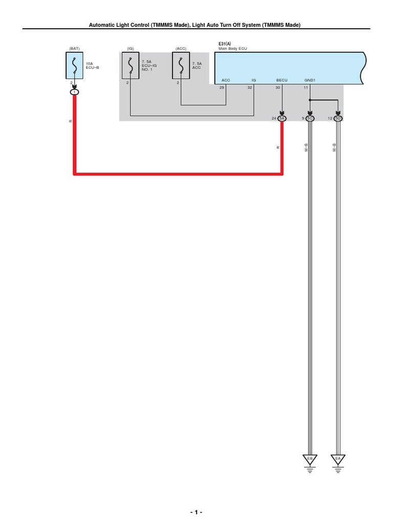 Automatic Light Control (TMMMS Made), Light Auto Turn Off System (TMMMS ...