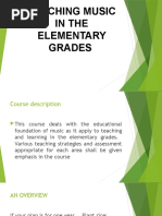 Teaching Music in Elementary Grades Module | PDF | Educational ...