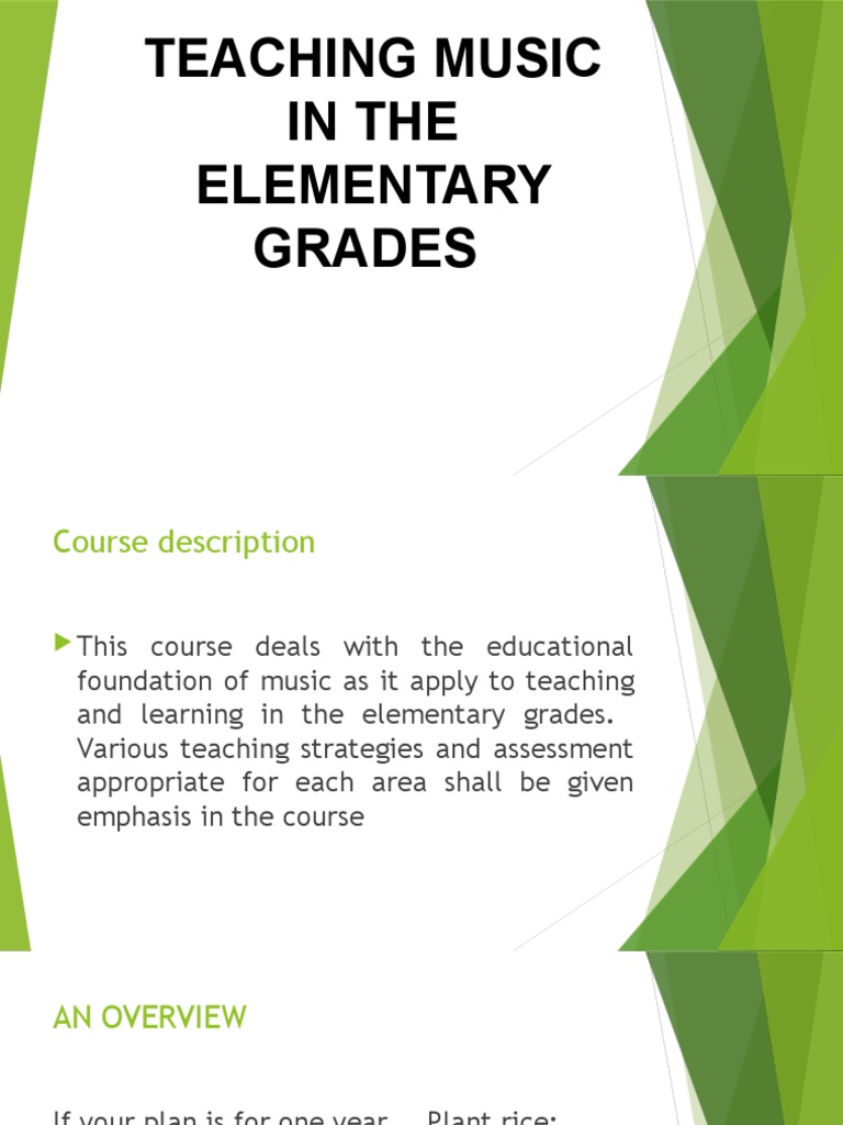 Teaching Music in The Elementary Grades | PDF | Rhythm | Learning