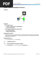 2.1.2.3 Packet Tracer - Blinking An LED Using Blockly - ILM | PDF | Rgb Color Model | Double Click