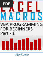 Excel Macros A Step by Step Guide To Learn and Master Excel Macros | PDF | Subroutine ...