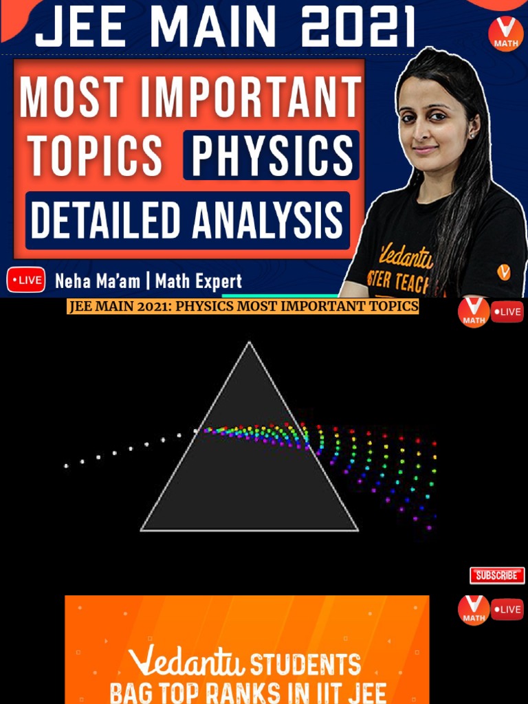 Jee+main+2021 +physics+most+important+topics | PDF | Electron ...