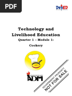 TLE G 7 - 8 Module 1 Commercial Cooking - Week 1 Concept of Cookery ...