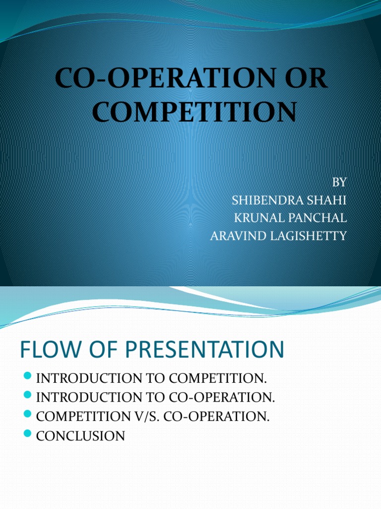 Competition vs. Cooperation Explained | PDF