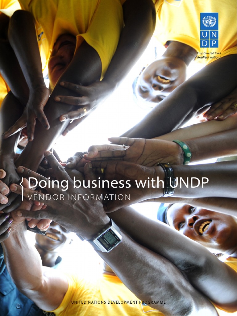 UNDP Vendor Guide | PDF | Procurement | United Nations Development ...
