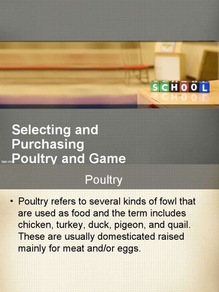 Poultry | PDF | Chicken | Poultry