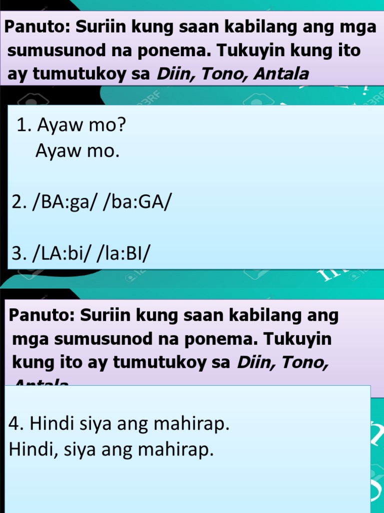 Ponema Morpema | PDF