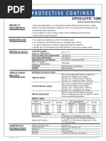 Paint Data Sheet - National Synthetic Enamel Gloss I | PDF | Vitreous ...