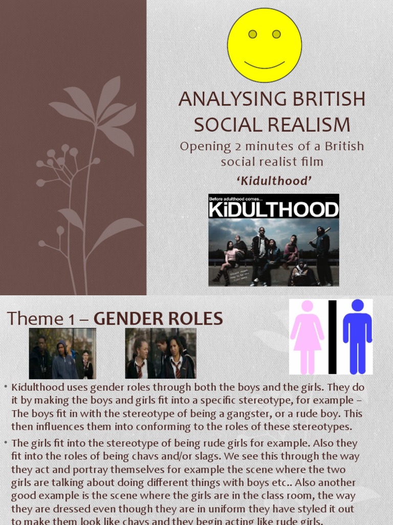 Analyzing Gender, Violence, and Bullying in Kidulthood | PDF ...