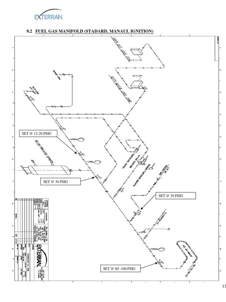 Fuel Gas Manifold and Ignition Systems | PDF | Chemical Process ...