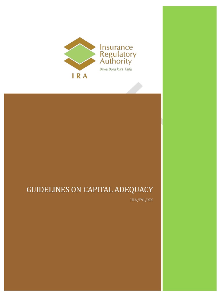 Draft Risk Based Capital Adequacy1 | PDF | Capital Requirement | Insurance Draft Risk Based Capital Adequacy1 | PDF | Capital Requirement | Insurance