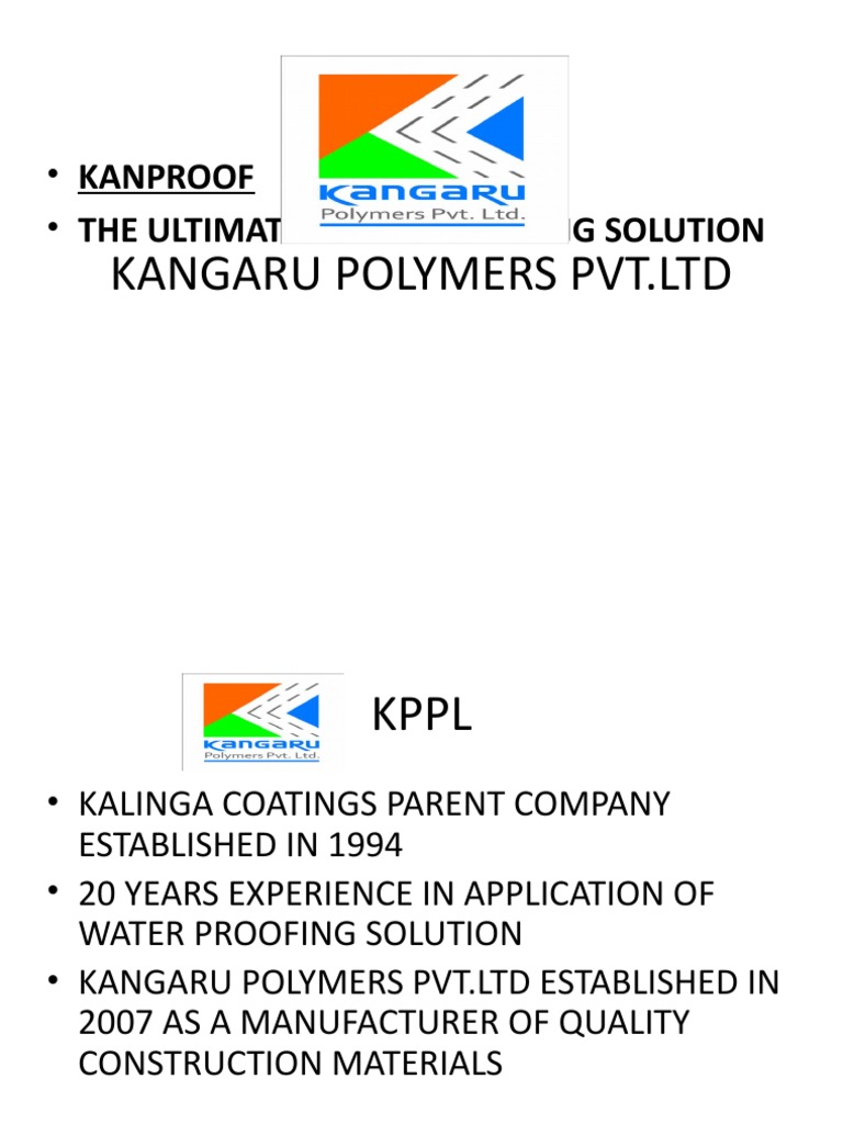 KPPL Kanproof | PDF | Polymers | Polyvinyl Chloride
