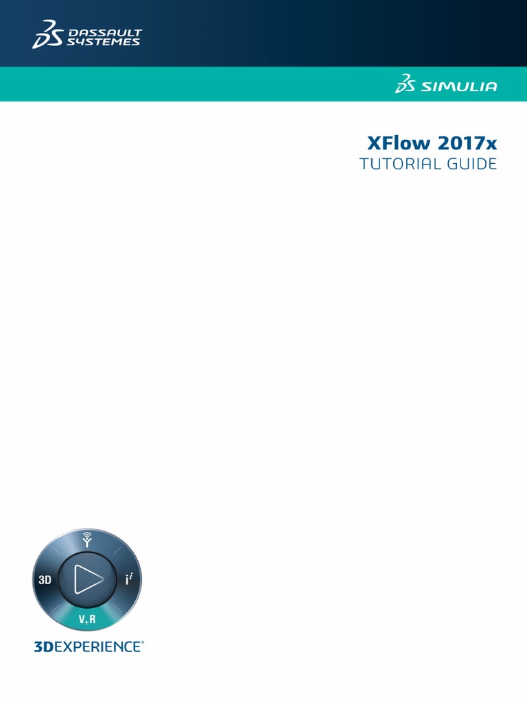 XFlow TutorialGuide PDF | PDF | Menu (Computing) | Viscosity