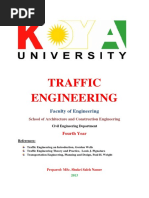 Sidra Software | PDF | Road Transport | Transportation Engineering
