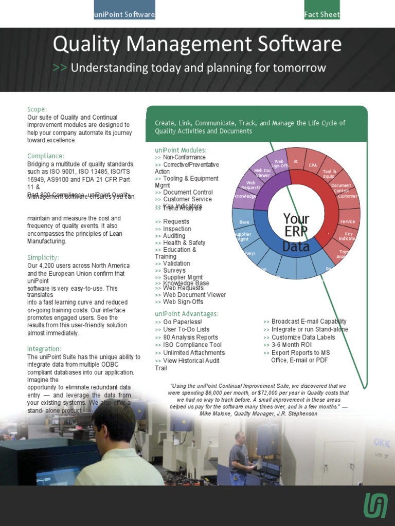 Quality Management Software: Understanding Today and Planning For ...