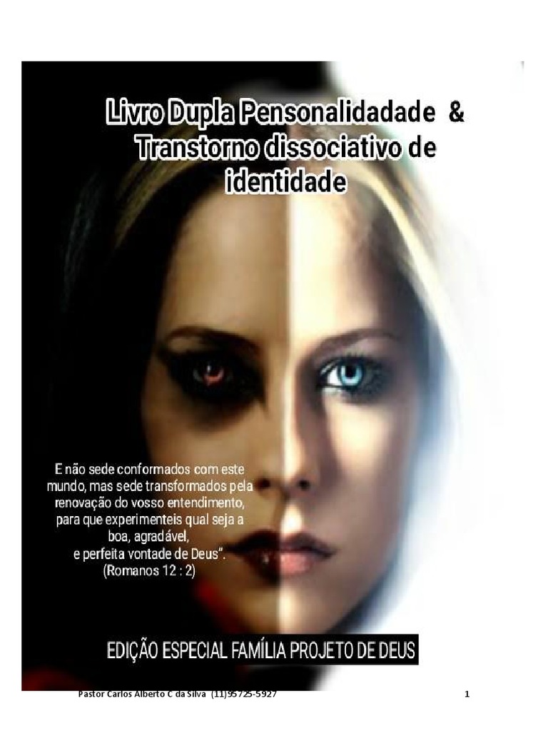 Livro Dupla Pensonalidadade & Transtorno Dissociativo de Identidade ...
