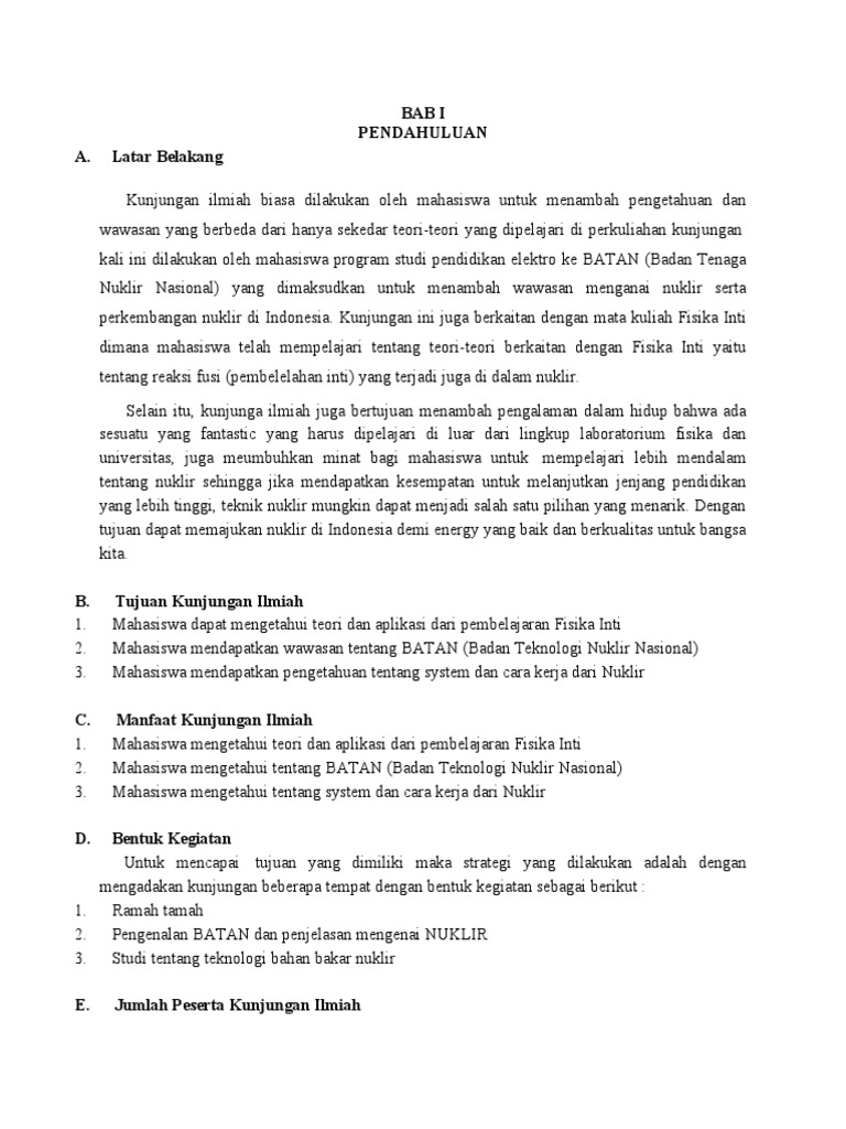 Sejarah Tentang BATAN | PDF