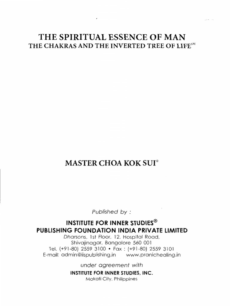 Spiritual Essence of Man PDF | PDF | Chakra | Intuition