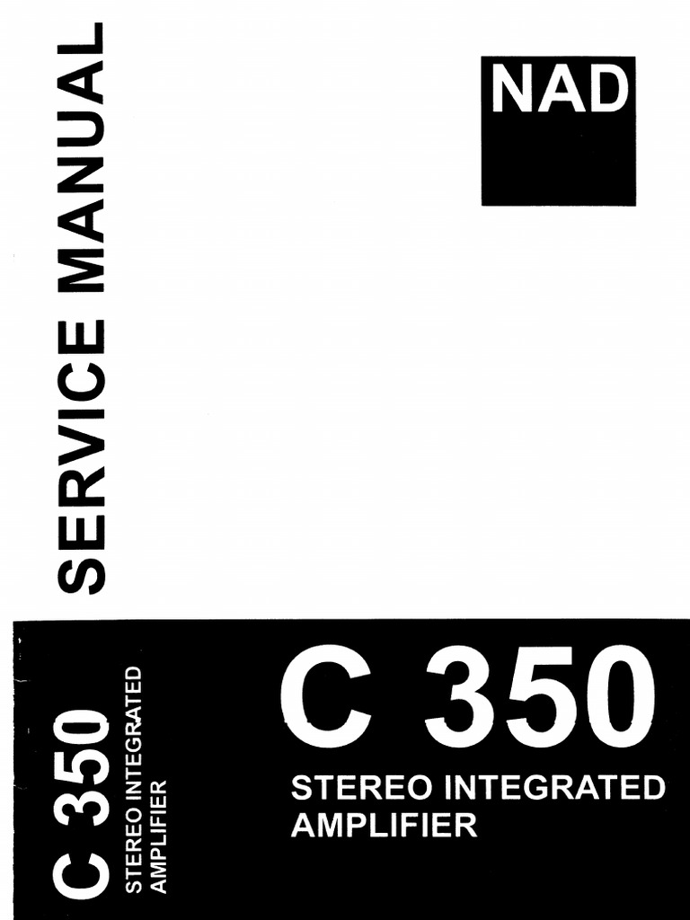 Nad C350 | PDF
