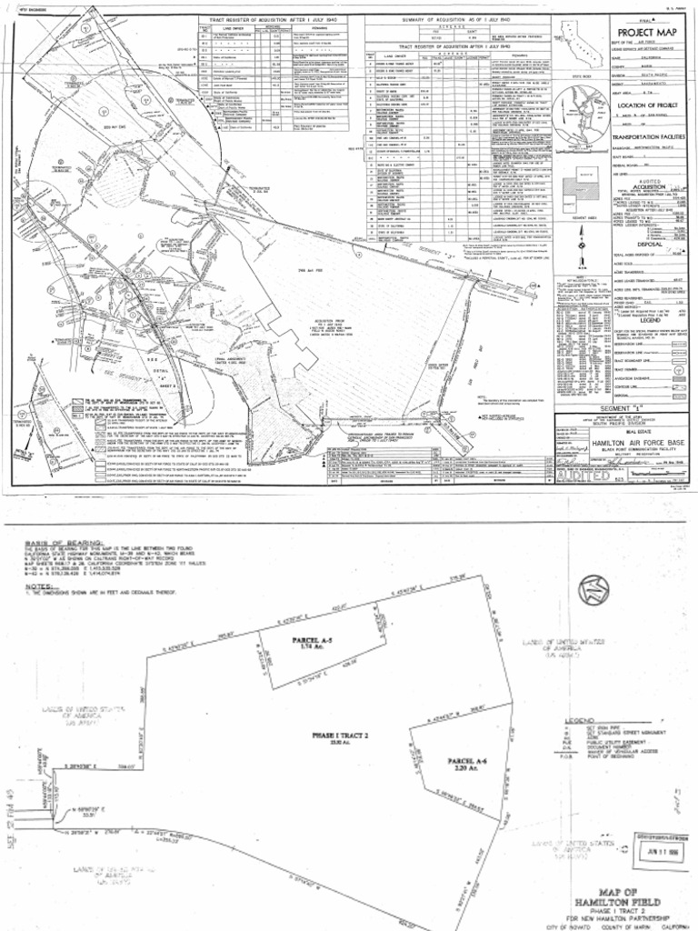 Hamilton Field Map (1940) | PDF