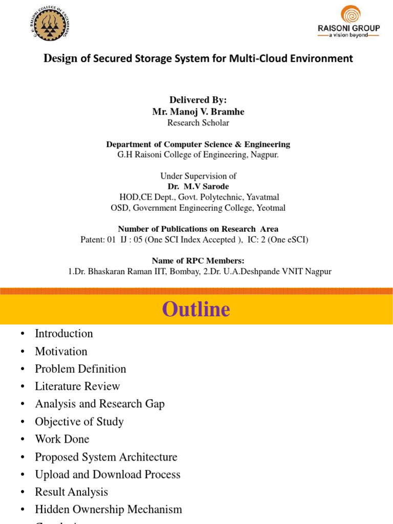 PHD - Defense - MVB PDF | PDF | Cloud Computing | Computer Data Storage