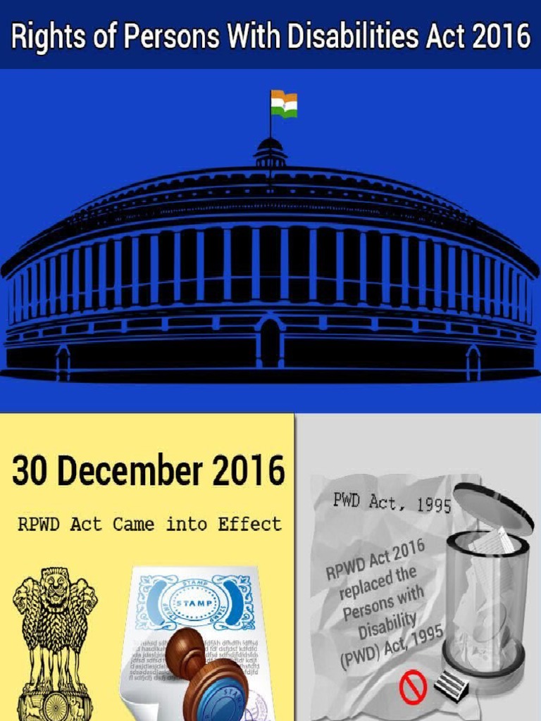 RPWD Act 2016 | PDF | Legal Guardian | Fine (Penalty)