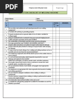 Air Blower Checklist PDF | PDF | Technology & Engineering