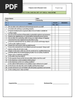 Compactor Daily Inspection Checklist | PDF