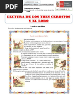 Cuento Los Tres Cerditos para Infantil y Primaria - Mundoprimaria | PDF ...