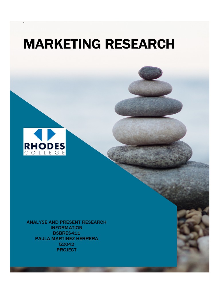 Marketing Research Project | PDF | Facebook | Social Media