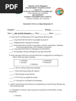 2nd Quarter Filipino Grade 2 | PDF