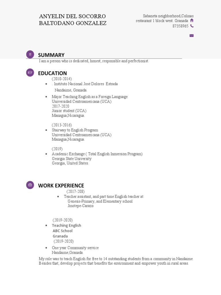 Anyelin Baltodano | PDF