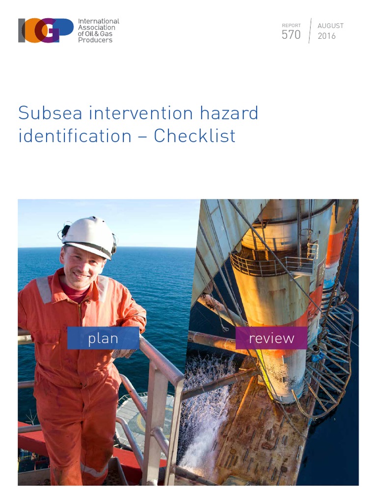 Subsea Intervention Hazard Identification - Checklist: Plan Review ...