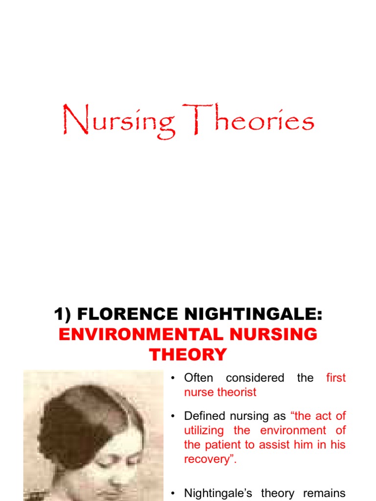 Nursing Theories | PDF | Nursing | Health Care