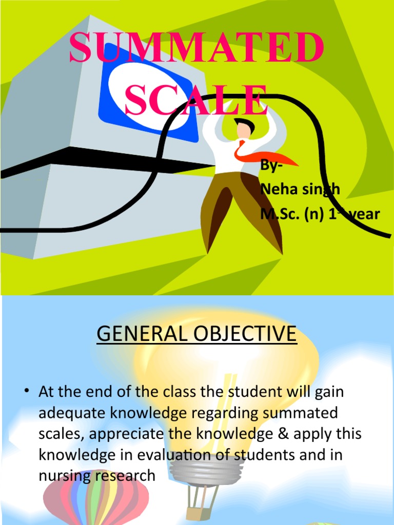 Summated Scale | PDF | P Value | Attitude (Psychology)