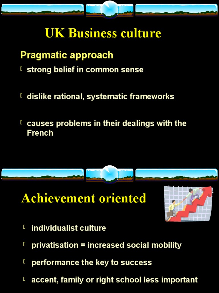 UK Business Culture | PDF | Action (Philosophy) | Psychological Concepts